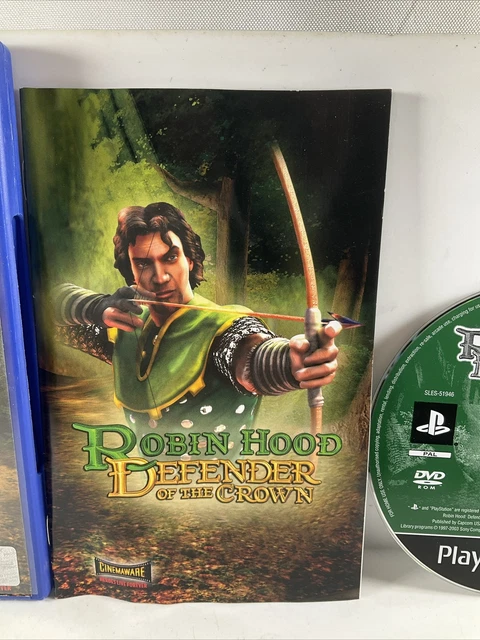 ROBIN HOOD DEFENDER of the Crown PS2 PlayStation 2 Video Game UK ...