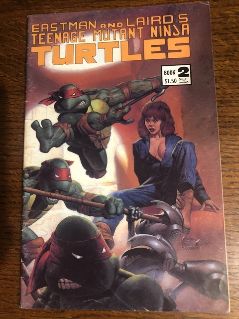 EASTMAN AND LAIRD'S Teenage Mutant Ninja Turtles #2 1986 Comic Book $39 ...