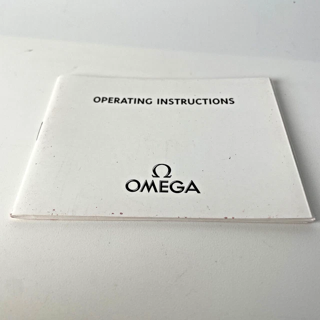 VINTAGE OMEGA SEAMASTER manual papers instructions professional Diver £ ...