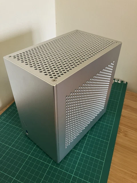 MINI ITX PC Case ZS A4DC V3 4.3L Small Form Factor SFF + PCI-E Riser £ ...