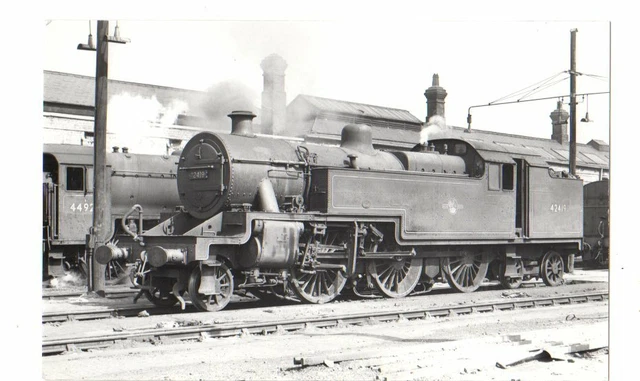 RAIL PHOTO LMS 262t 40105 Trafford Park shed Manchester CLC LNER GCR £2 ...