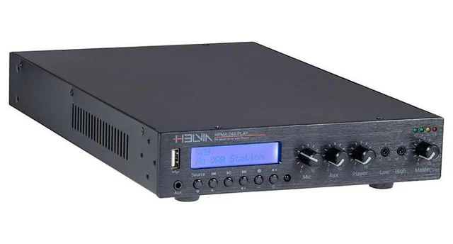 AMPLIFICATEUR DE MIXAGE Compact Classe D 240W Mono Dab+ Fm Usb Bluetooth EUR 557,81 - PicClick FR