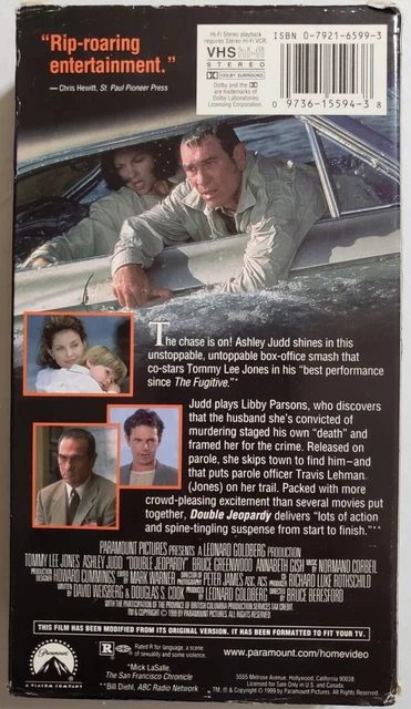 DOUBLE JEOPARDY VHS 1999 £6.94 - PicClick UK