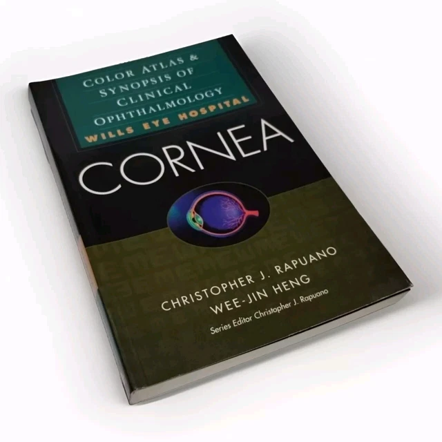 CORNEA COLOR ATLAS and Synopsis of Clinical Ophthalmology Rapuano Wills ...