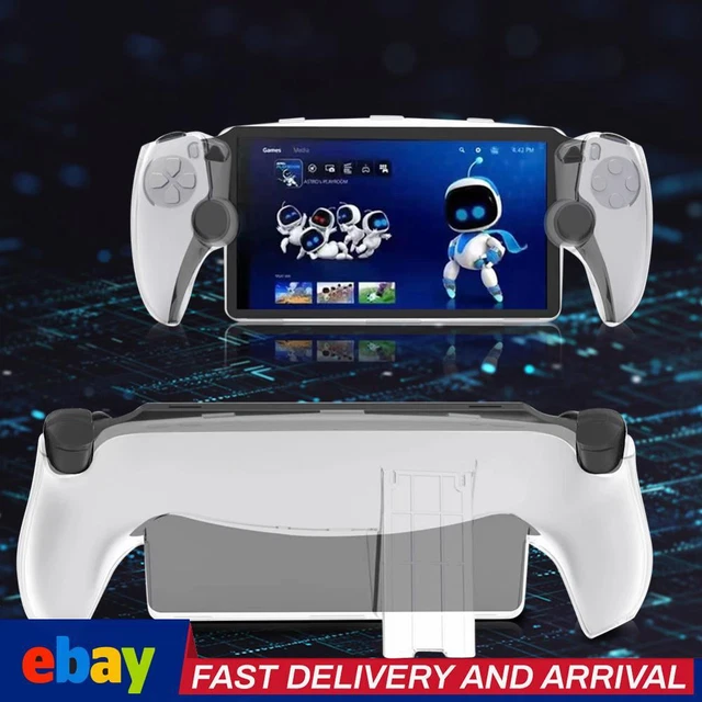 PC CASE TRANSPARENT Gaming Console Controller Sleeve with Stand for PS5 ...