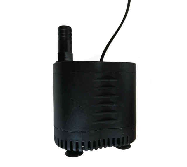 SUBMERSIBLE WATER PUMP, pond, aquarium, 1000 lt/hr with extra long 3m ...