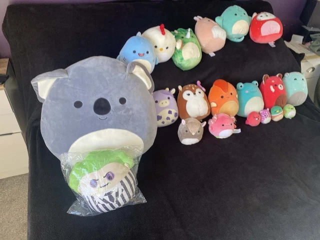 JOB LOT SQUISHMALLOW Flip-a-mallow Plush Teddy Good Condition Some BNWT ...