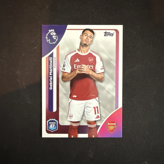 TOPPS 2026 PREMIER League Base Card Gabriel Martinelli, Arsenal £0.11 ...