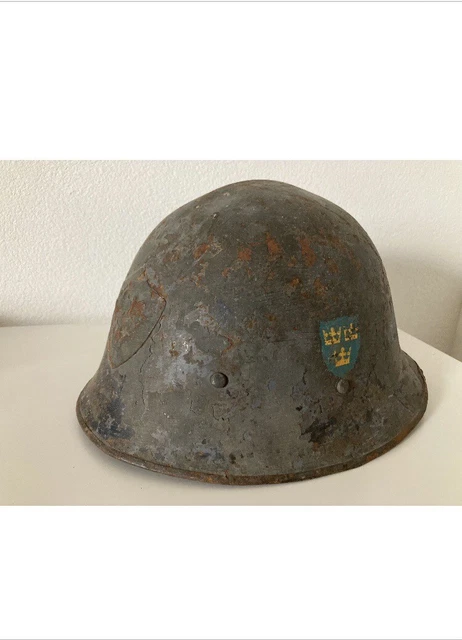 VENTENNIO LINEA GOTICA Elmo Svedese Heer Rsi Ww2 Pnf Mvsn German Helmet ...