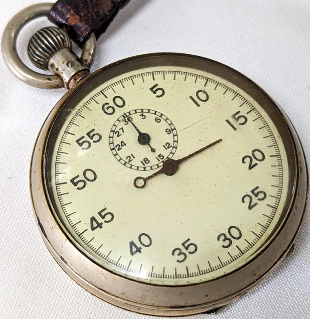 WW2 BREITLING ROYAL Navy Admiralty Pattern split second stop watch EUR ...