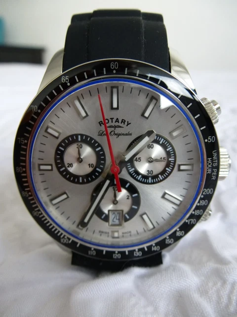 ROTARY LES ORIGINALES Watch Immaculate Rarely Worn Chronograph Swiss ...
