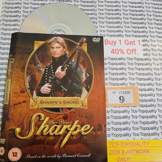 SHARPE DVD DISC and artwork only. Save £s. Eco. £1.78 - PicClick UK