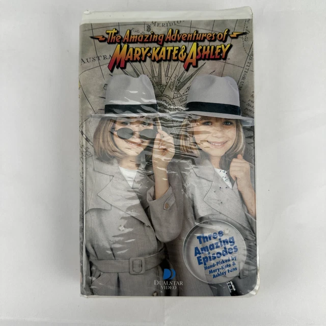 THE AMAZING ADVENTURES of Mary-Kate Ashley (VHS, 2000, Clam Shell) £7. ...