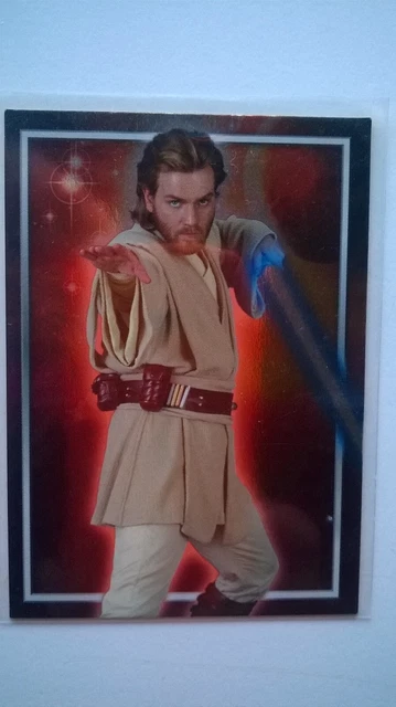 STAR WARS CARTE OBI-WAN KENOBI de 2002. EUR 1,99 - PicClick FR