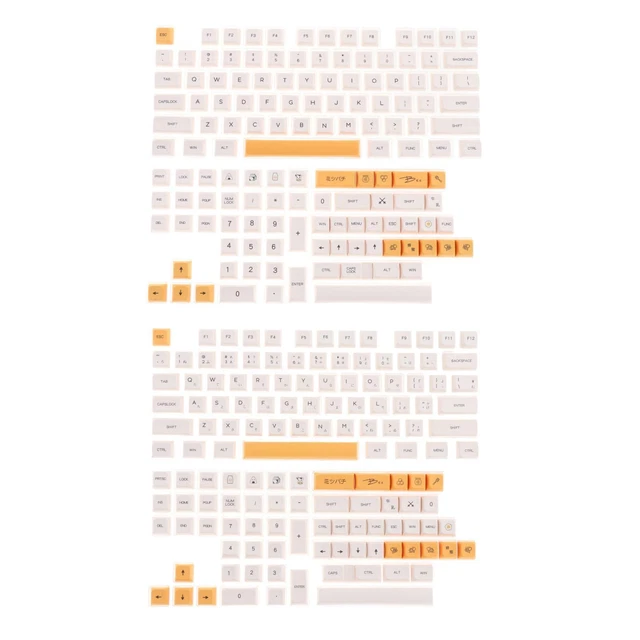 XDA KEYS PBT Keycaps Kit Assemblies Replacement for Mechanical ...