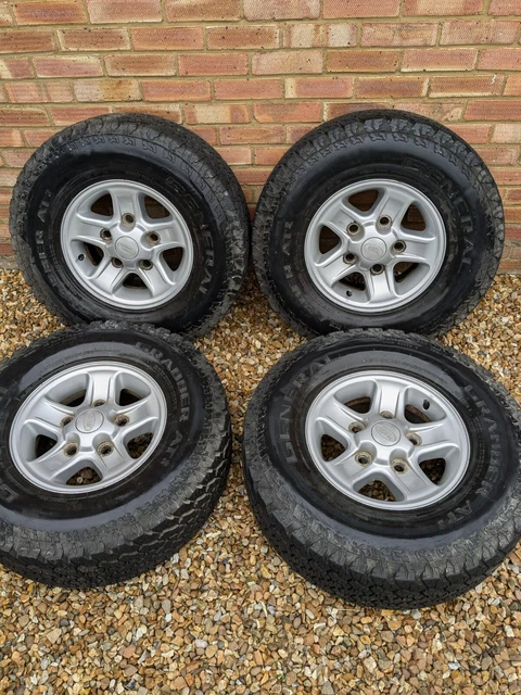 DEFENDER LAND ROVER Boost Wheels and Tyres General Grabber 265/75 R16 ...