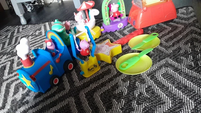 PEPPA PIG PEPPA'S Magical Parade Train and Peppa Toaster Play Set Kids ...
