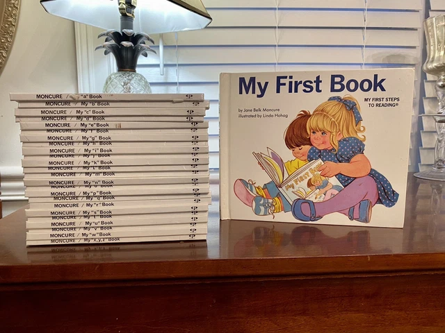 MY FIRST STEPS TO READING~Complete 25 ABC Book Set by Jane Belk Moncure ...