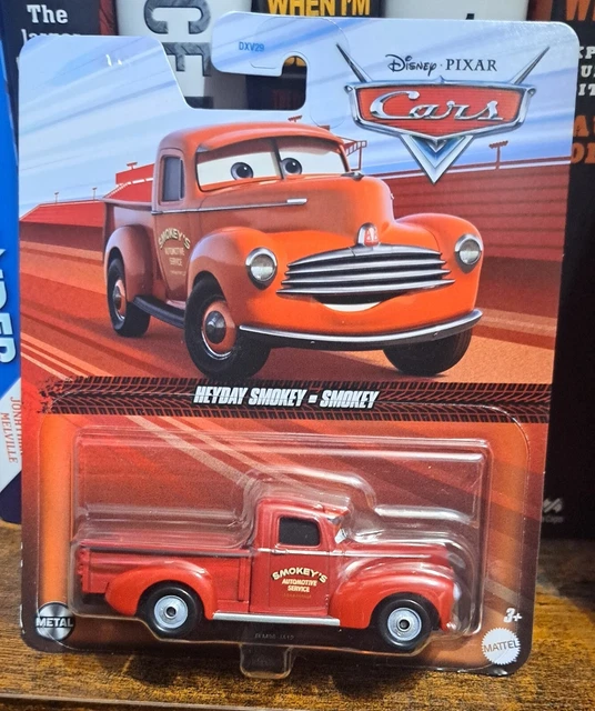 DISNEY PIXAR CARS 3 Smokey Heyday vhtf rare bnib metal pickup truck £11 ...