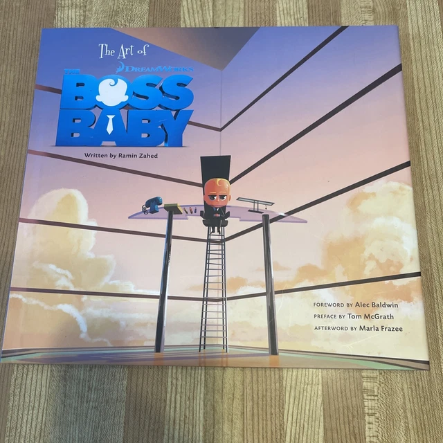 DREAMWORKS ART OF Boss Baby HCDJ Brand New Ramin Zahed Alec Baldwin Tom ...