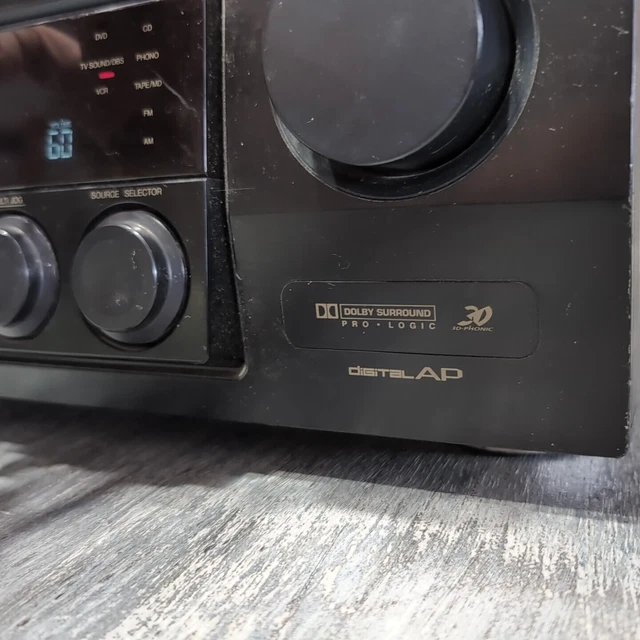 JVC 5.1 SURROUND AM/FM Stereo Receiver with Dolby RX-774BK - Working ...