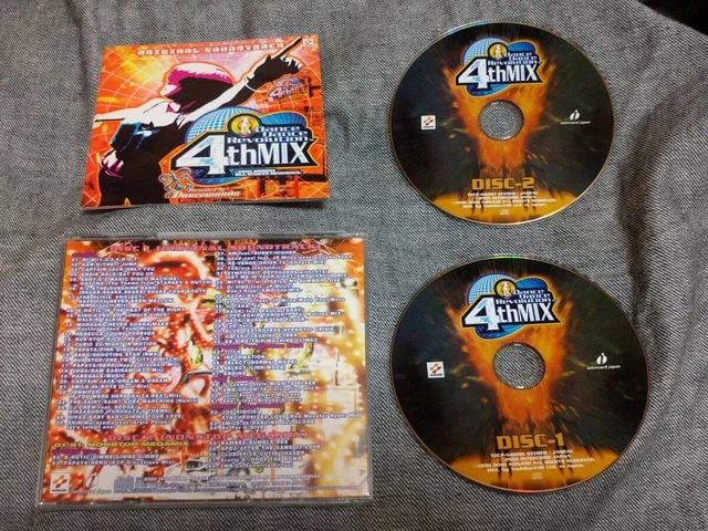 DANCE DANCE REVOLUTION 4th Mix 4th MIX ORIGINAL SOUNDTRACK DDR NAOKI ...