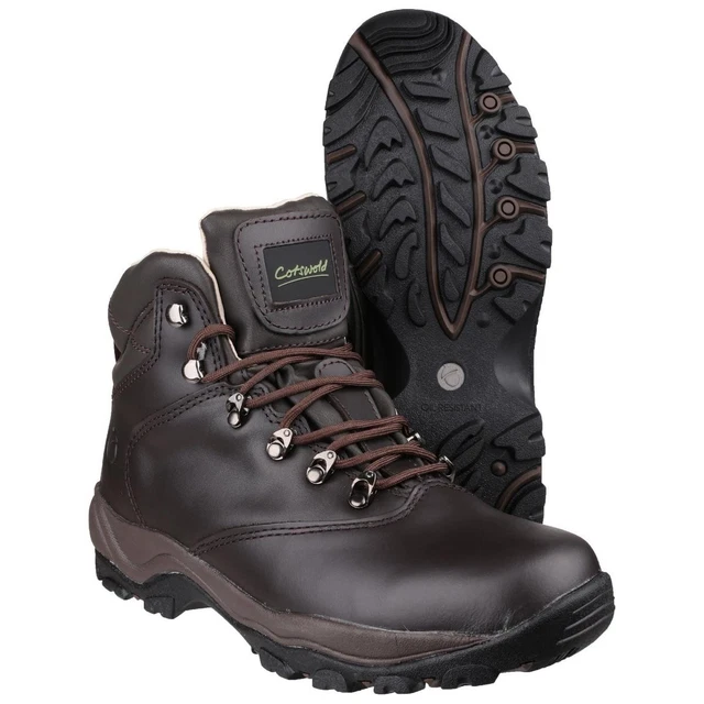 COTSWOLD WINSTONE BOOT Brown Waterproof breathable membrane, Dual ...