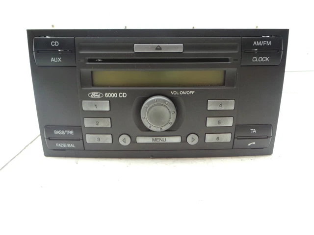 FORD FUSION MK1 Radio Stereo CD Player Head Unit 6S61-18C815-AF £44.90 ...