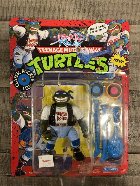 TEENAGE MUTANT NINJA Turtles Rockin Rollin Classic Rocker Leo 1991 $100 ...