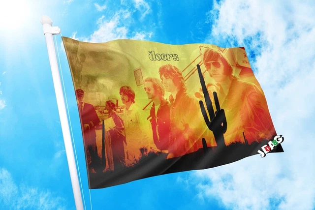 DRAPEAU THE DOORS Jim Morrison Rock Music Flag Banner EUR 14,99 ...