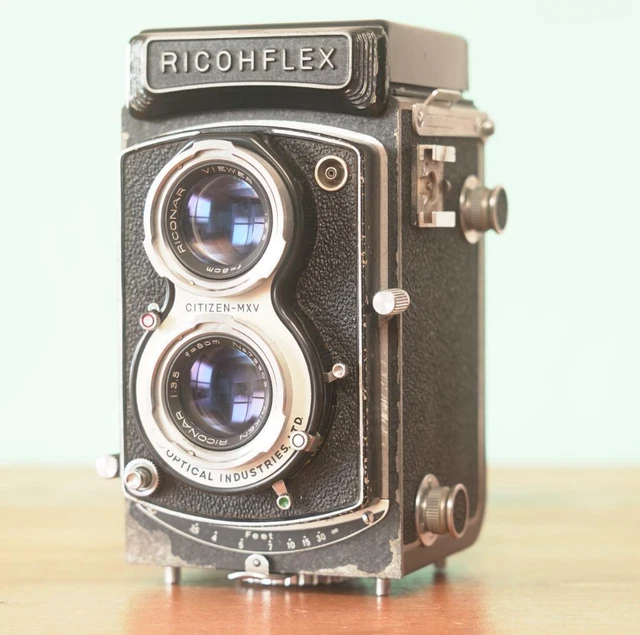 RICOHFLEX NEW DIA twin-lens reflex film camera 545 $334.14 - PicClick AU
