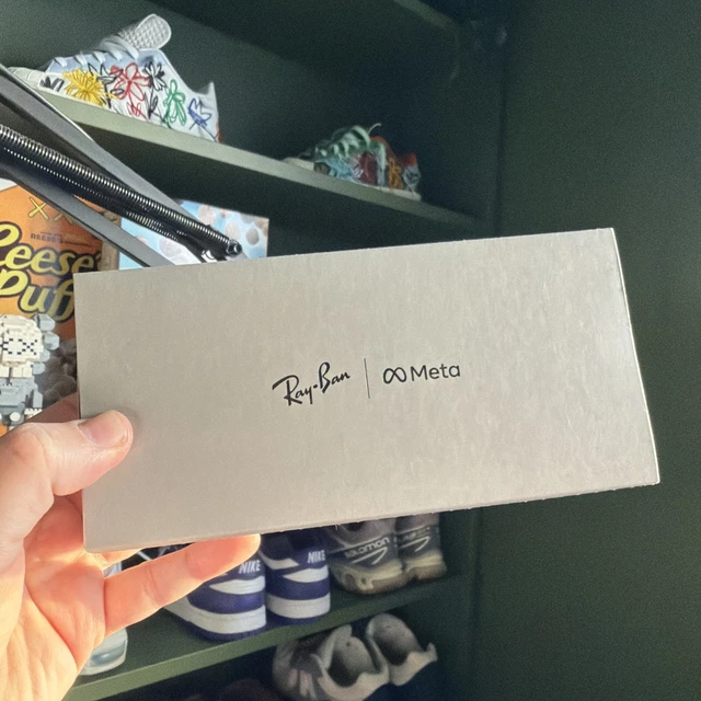 RAY-BAN META WAYFARER Gen 2 RW4012 – Shiny Black – G15 Green – Brand ...