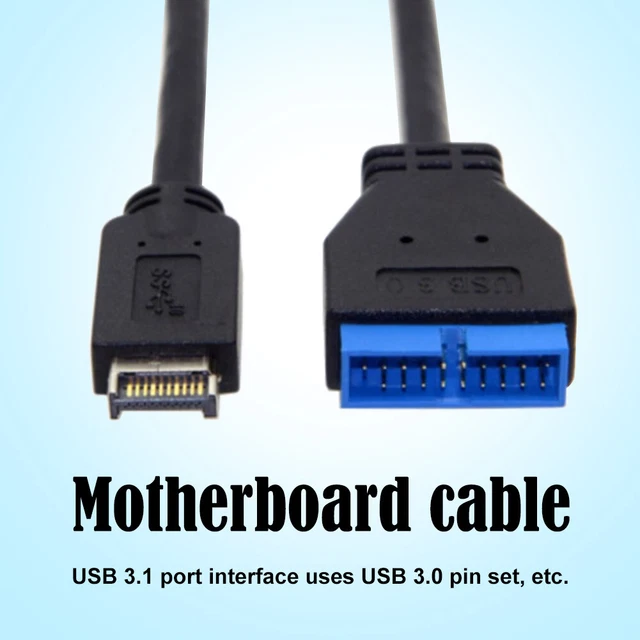 USB 3.1 FRONT Panel Header to USB 3.0 20Pin Extension Cable for ASUS ...