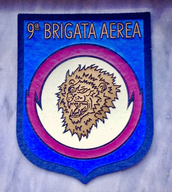 PATCH OMERALE A.M. Aeronautica Militare 9' BRIGATA AEREA EUR 18,00 ...