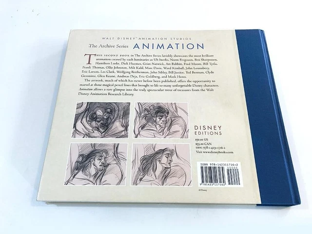 ANIMATION WALT DISNEY Studios The Archive Series Book EUR 256,85 ...