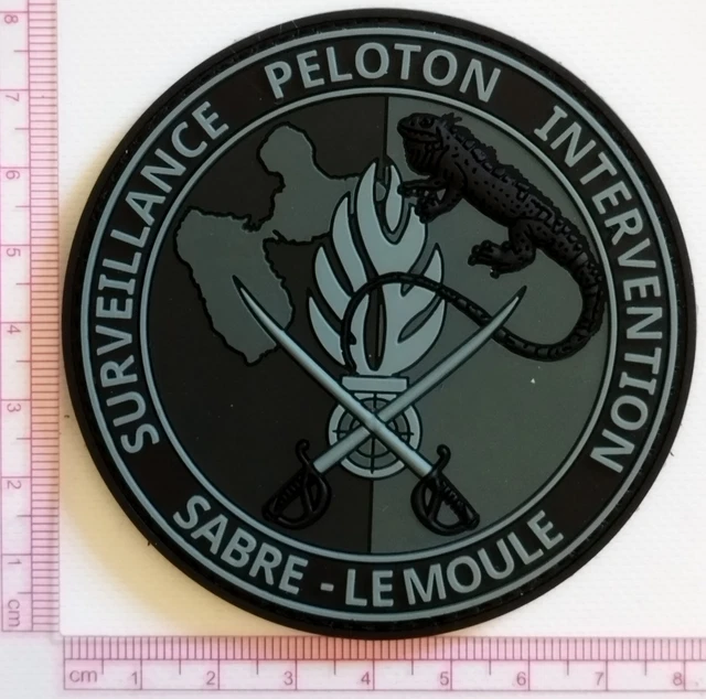 ECUSSON POLICE GENDARMERIE Patch Badge Psig Sabre Le Moule Guadeloupe ...