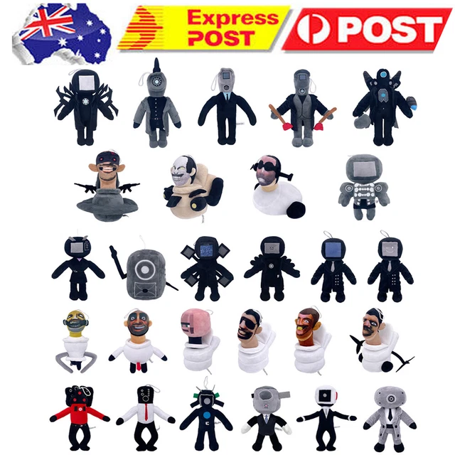 SKIBIDI TOILET CAMERAMAN TV Man Speaker Man Soft Stuffed Plush Doll ...