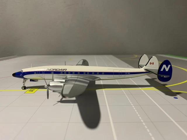 WESTERN MODELS NORDAIR Lockheed L-1049H Super Constellation 1:200 EUR ...