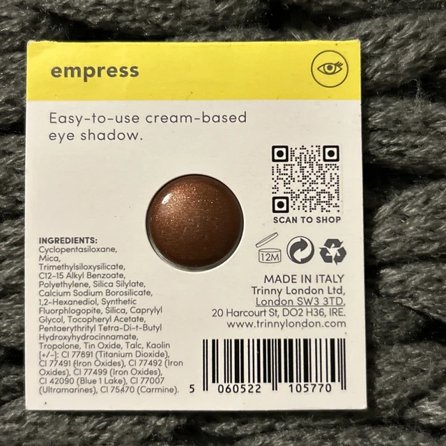 TRINNY LONDON - Eye2Eye - Empress - Sample Size £4.90 - PicClick UK
