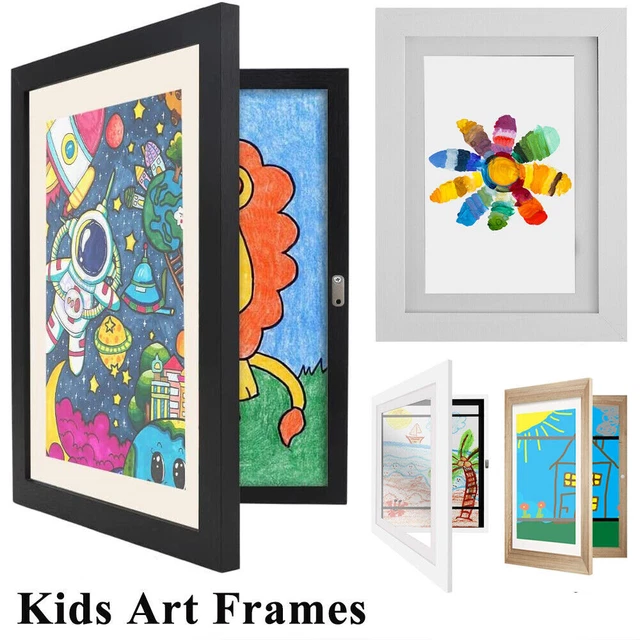 1/2PC A4 KIDS Art Frames Front Opening Changeable Picture Display ...