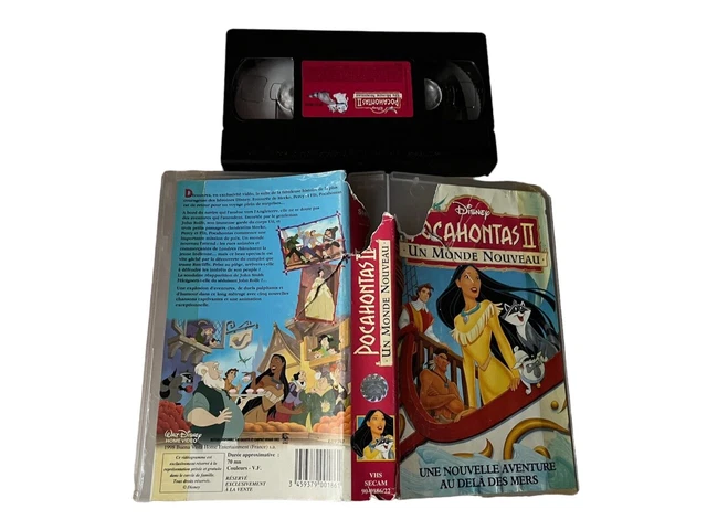 ANCIENNE CASSETTE VHS Magnétoscope Film Dessin Anime Pocahontas Ii 2 ...