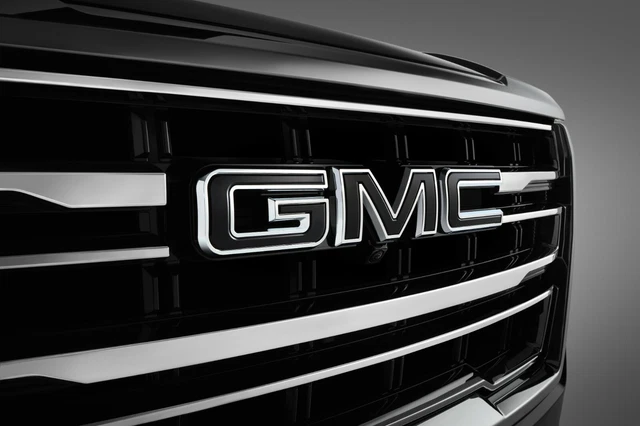 2025-2026 GMC YUKON Yukon XL DENALI Front & Rear Black Emblem Kit ...