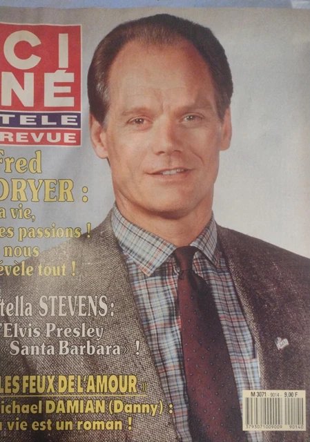 CINE REVUE / Fred Dryer-Stella Stevens-Michael Damian- Faye Dunaway ...