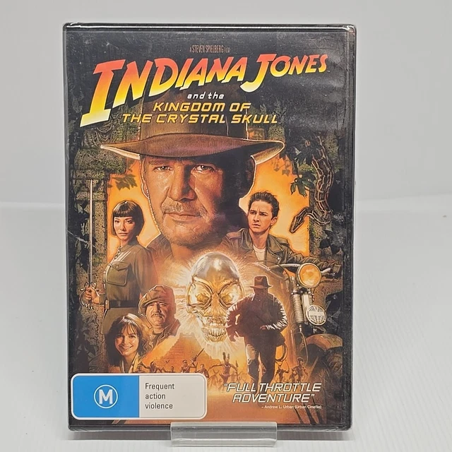 INDIANA JONES AND the Kingdom of the Crystal Skull (DVD, 2008) Harrison ...