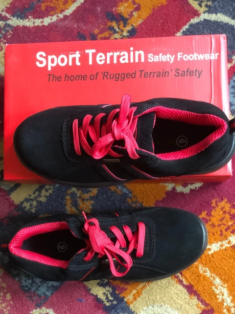 UNISEX SAFETY SHOES- Work Trainers- Steel Toe Cap ( UK (9) £10.80 ...