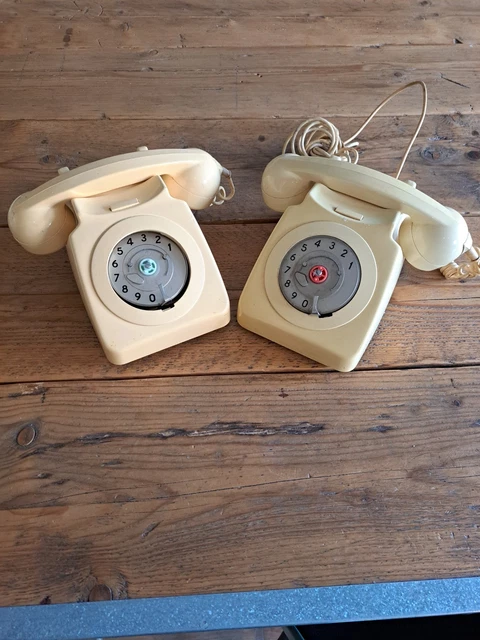 2 X VINTAGE GPO 746 Rotary Telephones spares / repairs £10.77 - PicClick UK