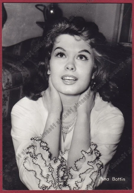 PINA BOTTIN 01 ATTRICE ACTRESS ACTRICE CINEMA MOVIE - PADOVA Cartolina ...
