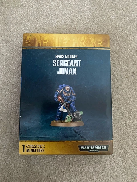 SERGEANT JOVAN - Space Marines - Store Anniversary model Warhammer 40k ...