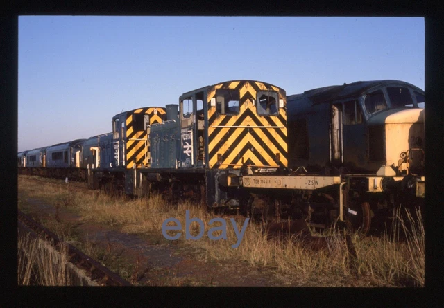 ORIGINAL 35MM slide-Class 03's 03158 & 03084 & runner wagon TDB 734418 ...