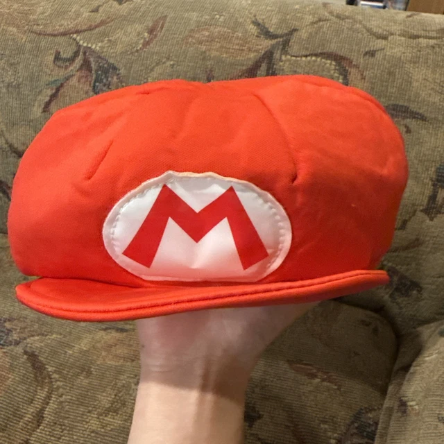 NINTENDO SUPER MARIO Brothers Cosplay Halloween Costume Red Hat Adult £ ...